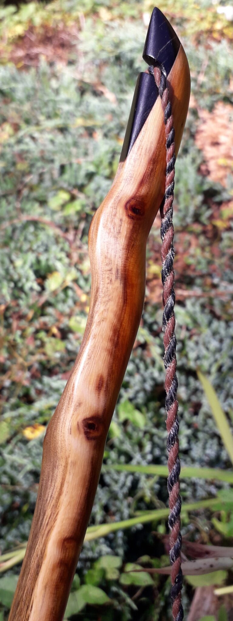 Primitive Character Yew Flat bow 52#@28” (Bow no. 14) - Southmoor Bows